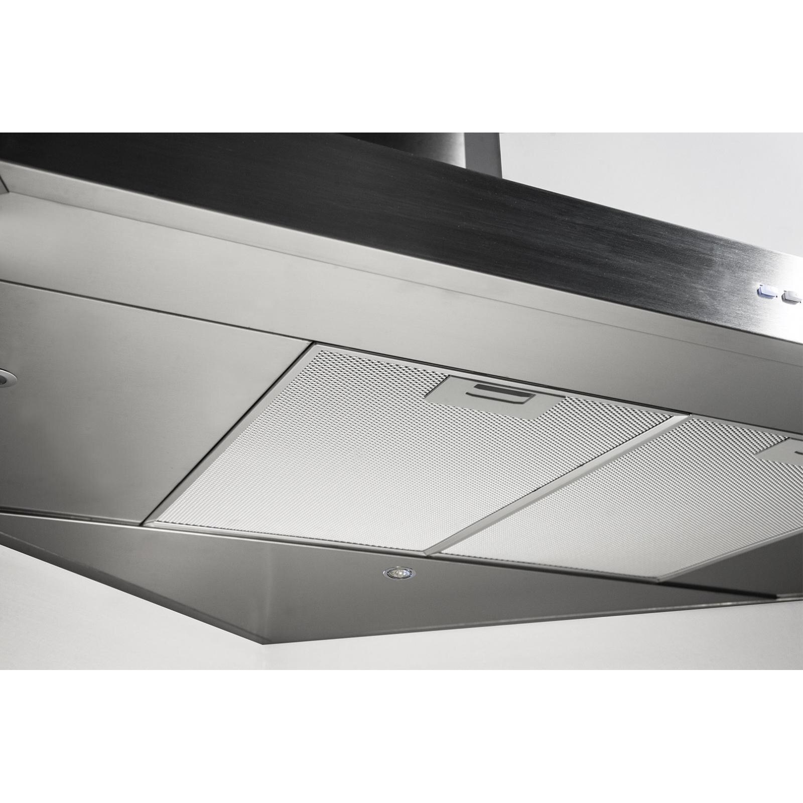 Hota de colt Smart Fix Onyx, putere de absortie 730 mc/h, 1 motor, 4 ...