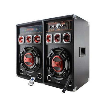 Set 2 boxe cu amplificare si MP3 Intex DJ215 - eMAG.ro