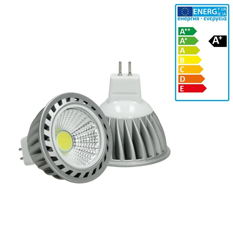 Комплект 6 спота ECD Germany, LED, За вграждане, 4 W, 240 лумена, 2800 ...