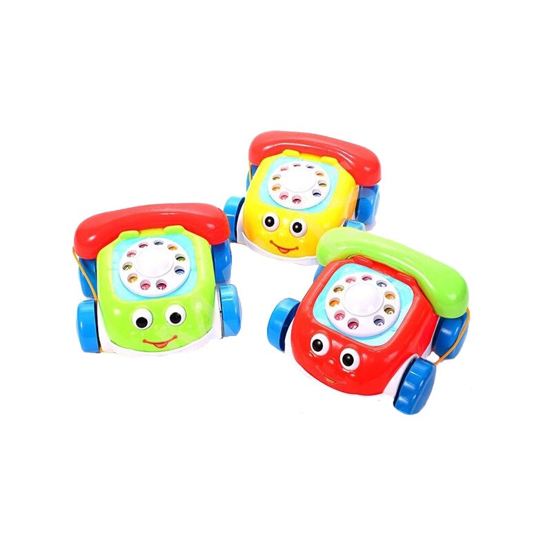 Telefon colorat pentru un bebelus cu fir, Malplay 102622 - eMAG.ro