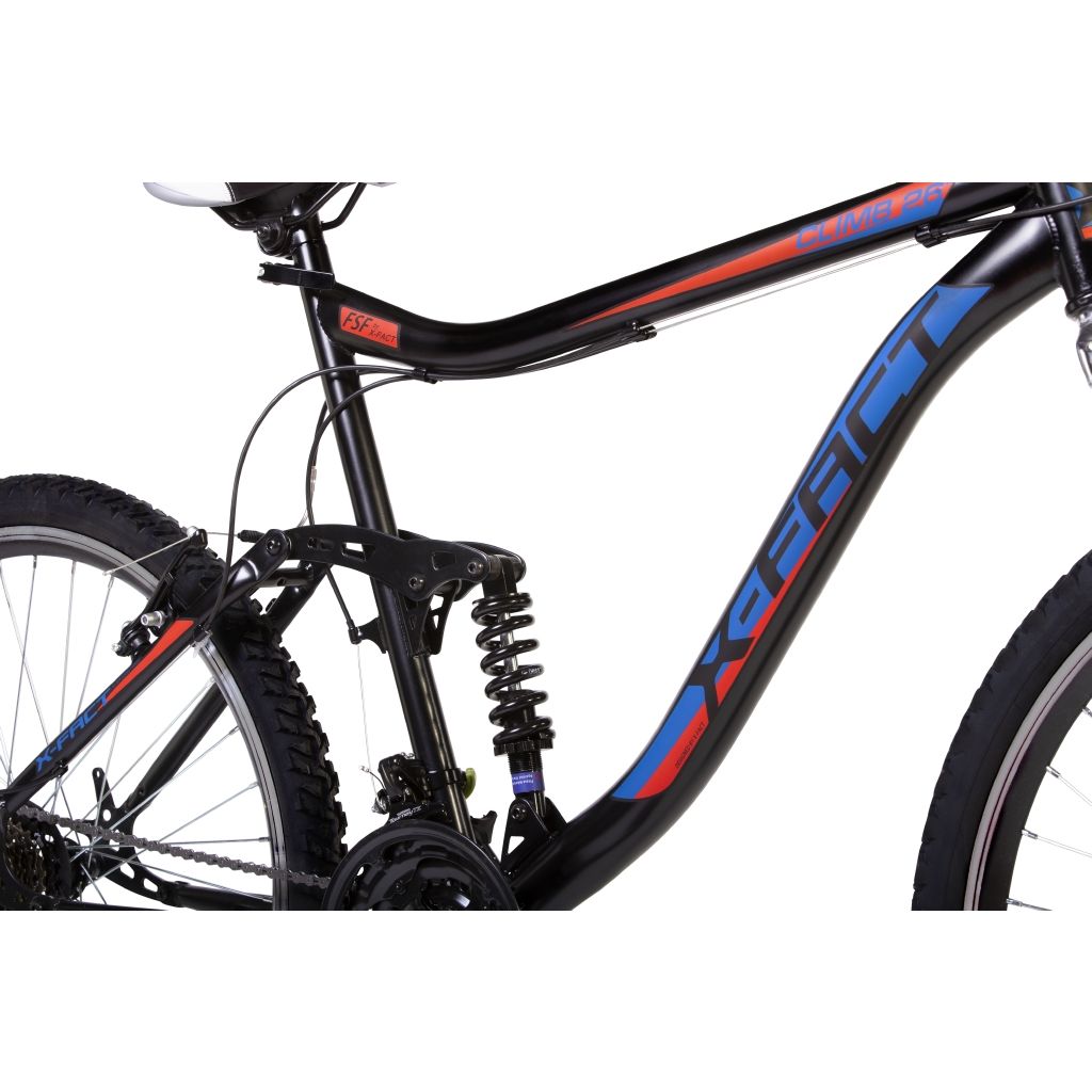 Bicicleta 26 inch pentru adulti X Fact Climb, orange, marime cadru 19 ...