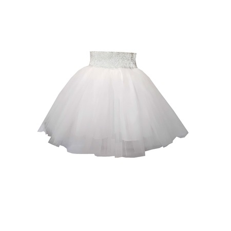 Fusta tulle Alb tutu copii PTK - 2 ani - eMAG.ro