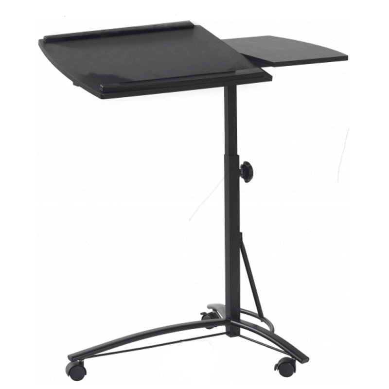 Masa reglabila pentru laptop, tip birou, cu roti HM B14, 17" - eMAG.ro