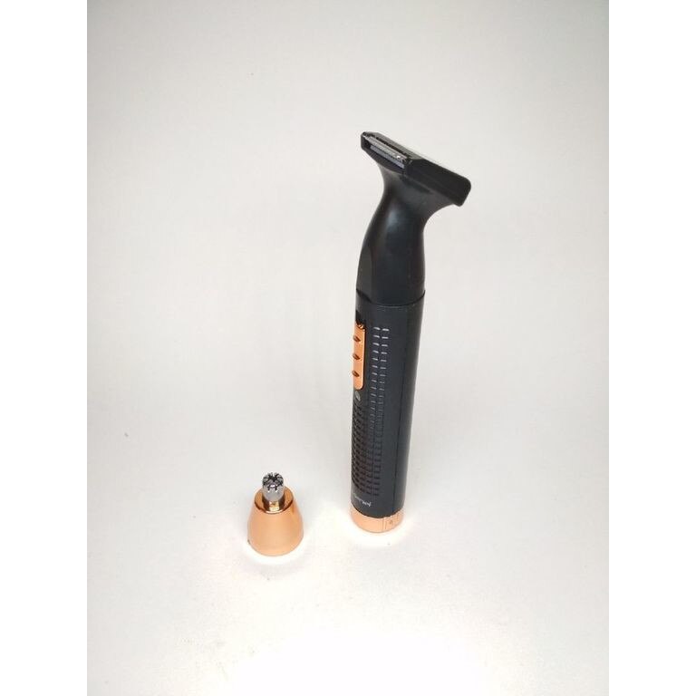 Trimmer facial RLN Electronics, 2 in 1, Cap pentru nas si perciuni si ...