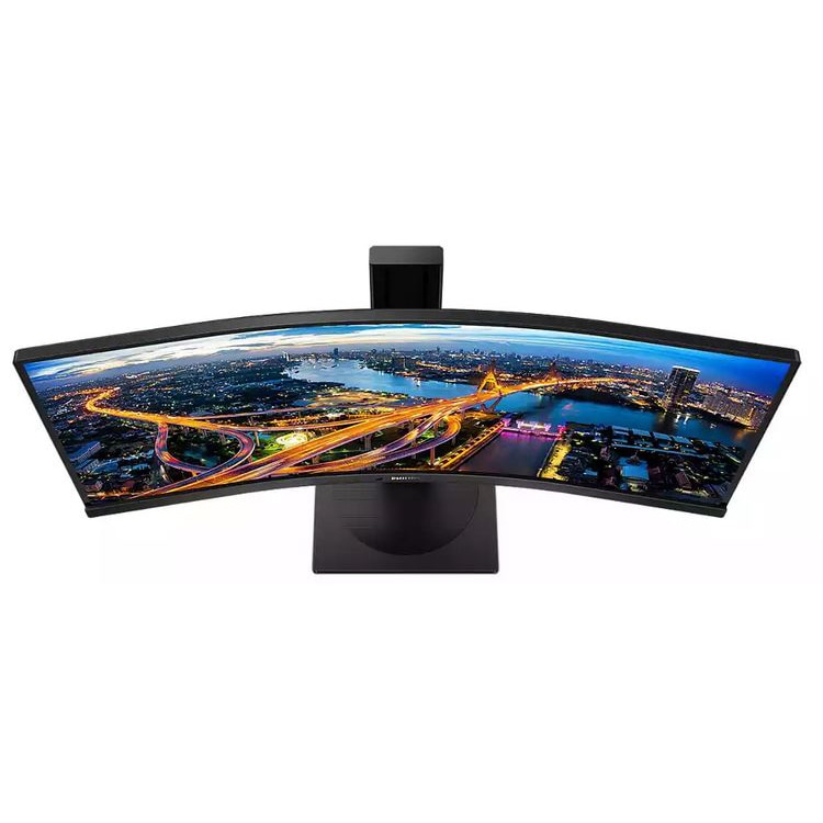 Монитор Philips 34", VA, Извит, UltraWide QHD, 100Hz, 5ms, DisplayPort ...