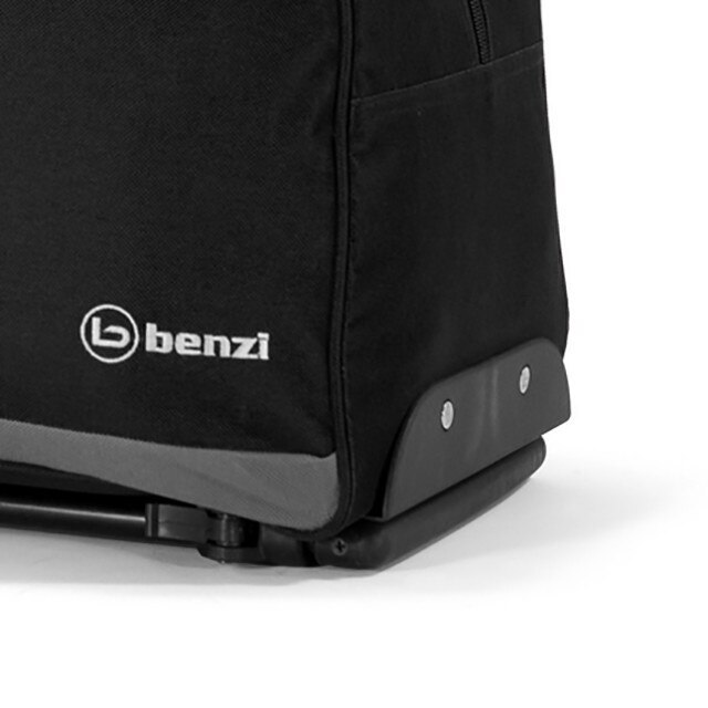 Geanta de voiaj cu role, Benzi, BZ 5509 - 46W, Negru - eMAG.ro