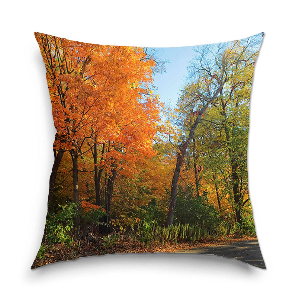 Perna decorativa Heartwork Peisaj de Toamna cu Copaci colorati pe ...