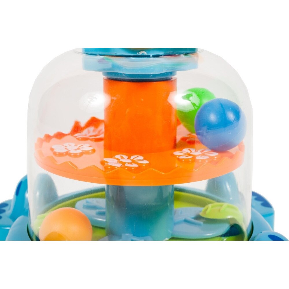 Jucarie interactiva cu bile Blue Hipopotan - eMAG.ro