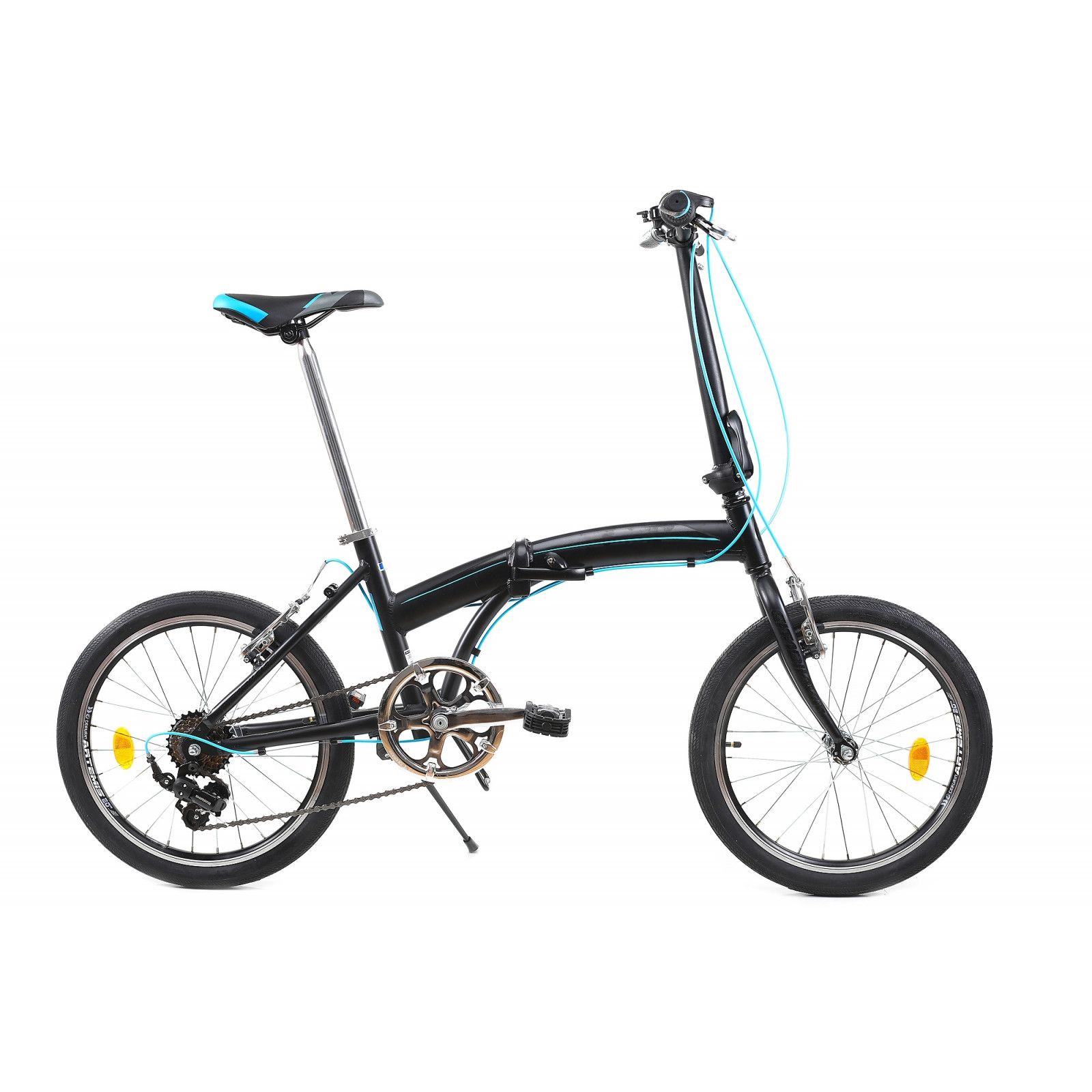 Bicicleta Pliabila Dhs 2095 Negru 20 EMAG ro Bicicleta Pliabila Dhs 2095 Negru 20 EMAG ro