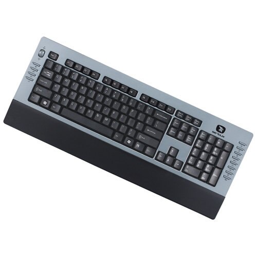 Tastatura multimedia Serioux M12V, USB, gri/negru - eMAG.ro