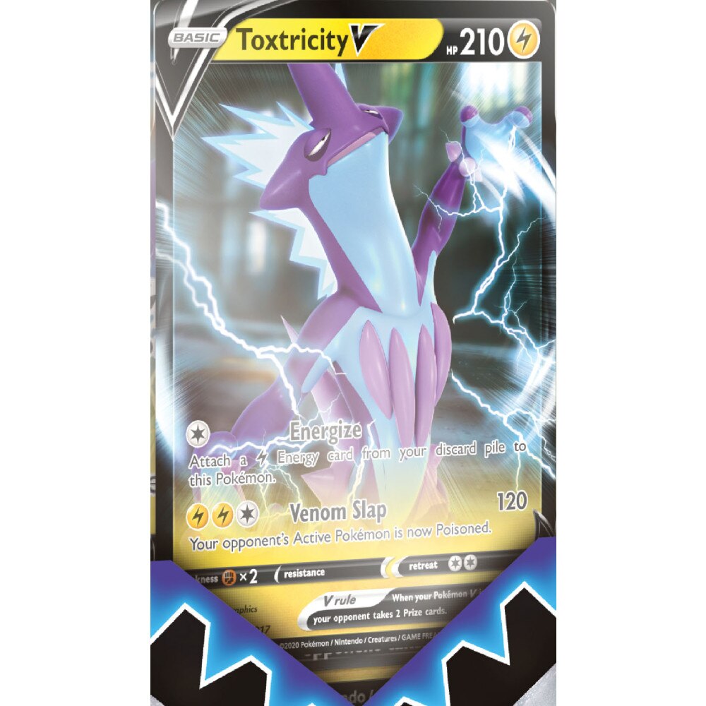 Pachet Pokemon Trading Card Game Toxtricity V Box - eMAG.ro