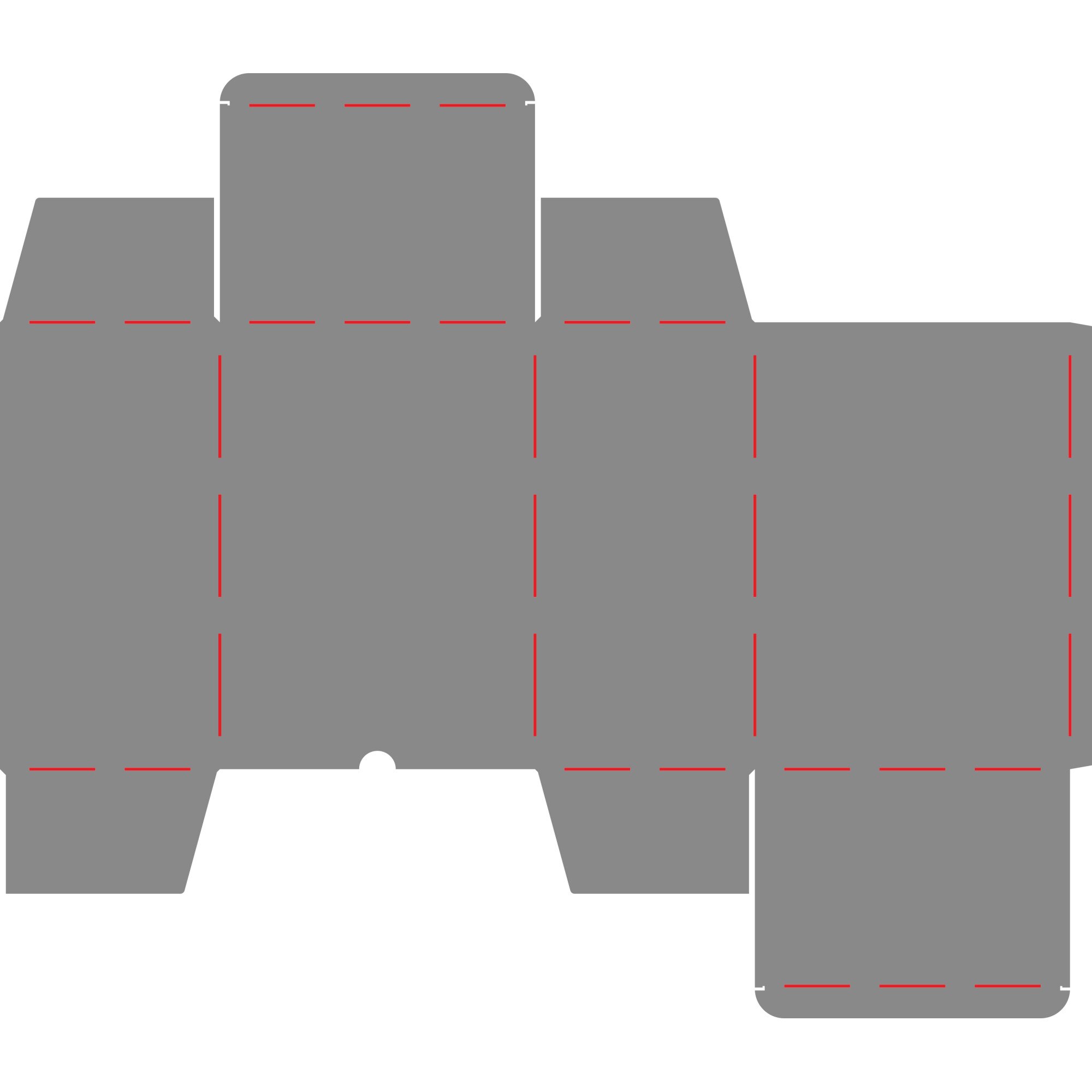 Sablon confectionare cutie CB015 - 215x150x305mm - eMAG.ro
