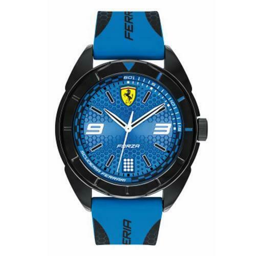 Ceas Scuderia Ferrari, 0830518, Barbati, Negru/ Albastru - eMAG.ro