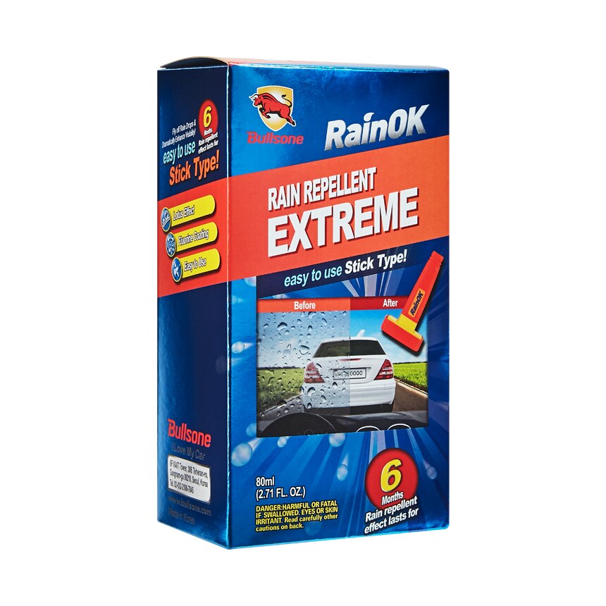 Solutie tratament hidrofob sticla Bullsone RainOK Repellent Extreme ...