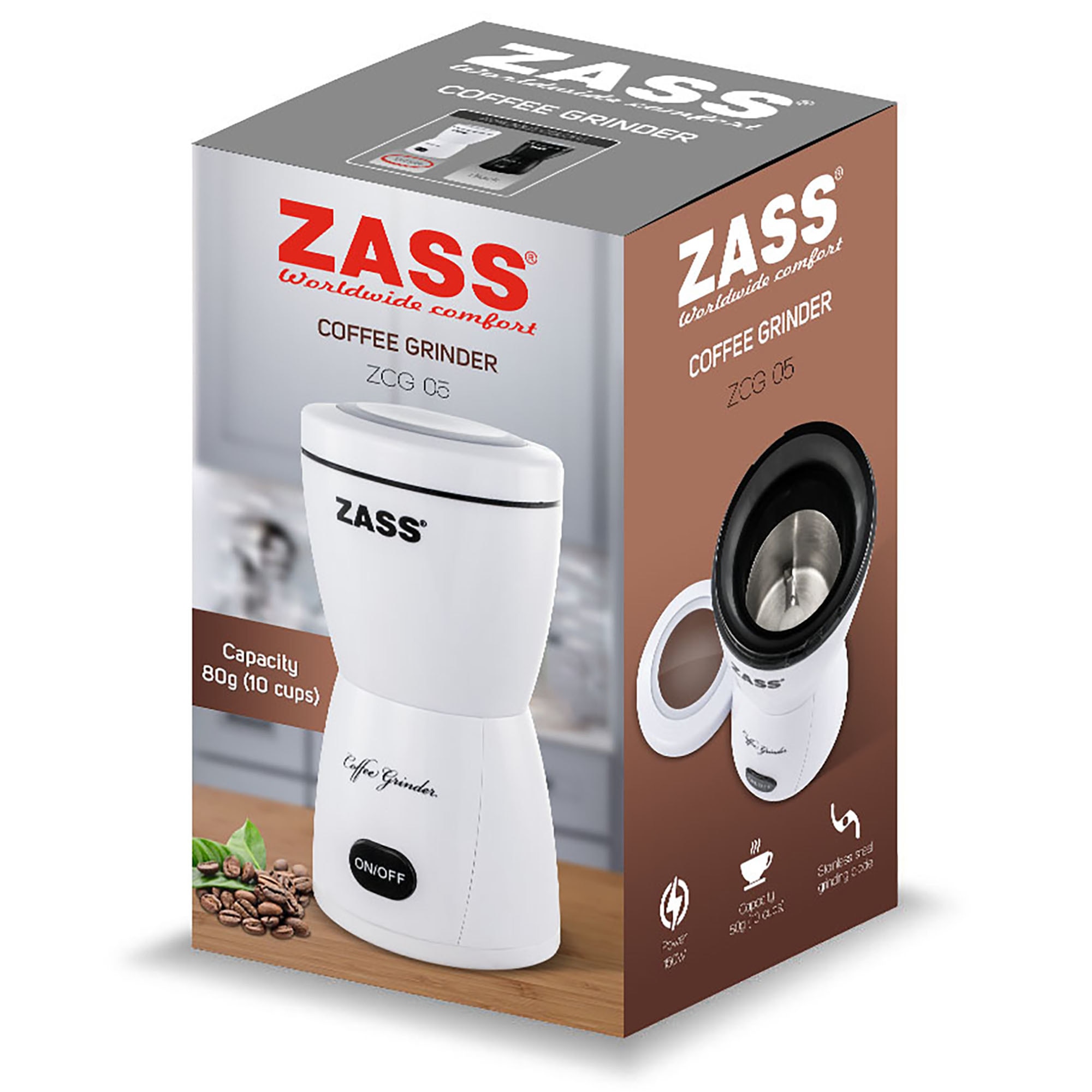 Pachet espressor Zass ZEM 05 cu rasnita Zass ZCG 05 - eMAG.ro