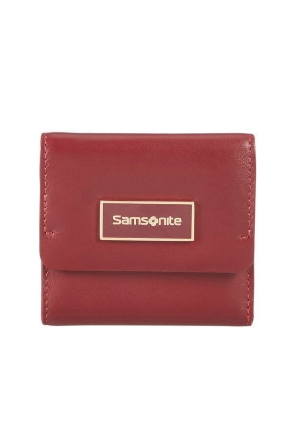 Portofel dama piele, Rosu bordo, Samsonite, karissa lth slg - eMAG.ro