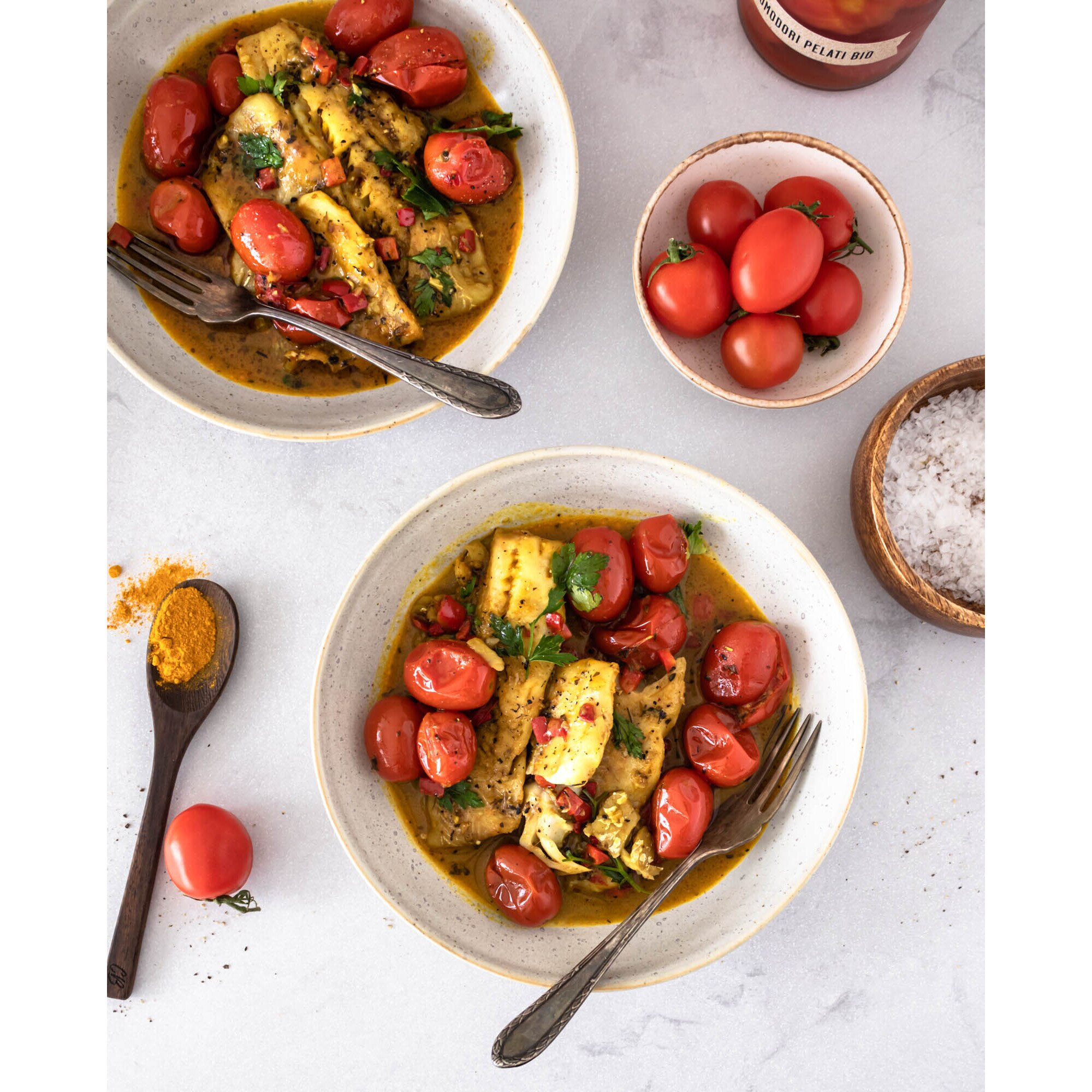 Rosii cherry Datterino bio conservate in apa BioOrto, 360 gr - eMAG.ro