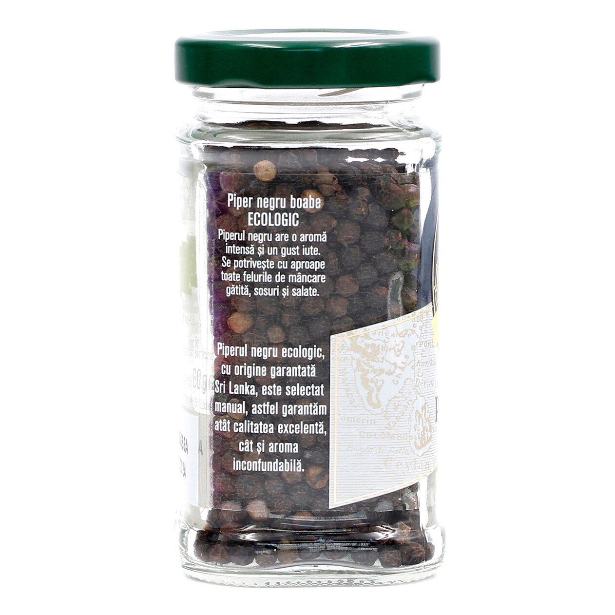 Piper negru boabe BIO, Ceylon Expediton, 60g - eMAG.ro