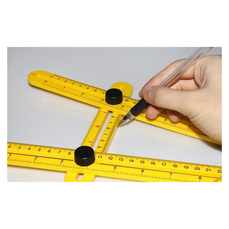 Echer Multifunctional 70x30 Cm, 4 Laturi Mobile, Material ABS - eMAG.ro