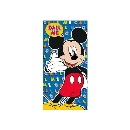 Prosop, Mickey Mouse, Call me, 70x140cm - eMAG.ro