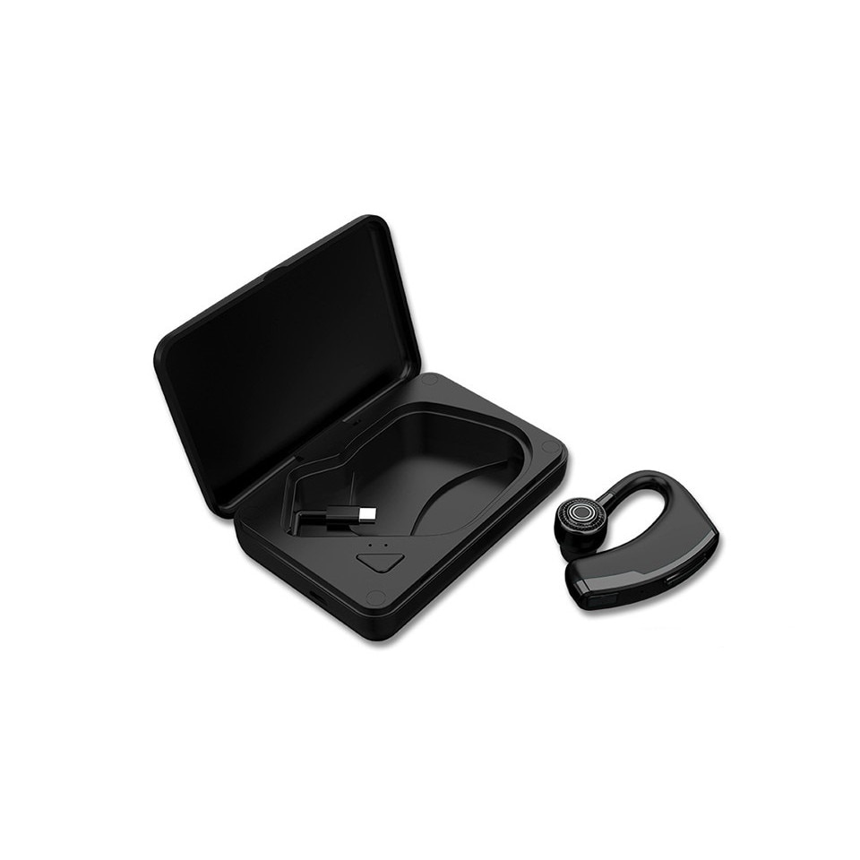 Casca Profesionala Bluetooth V10, Mono, Handsfree, fara fir, Voice ...