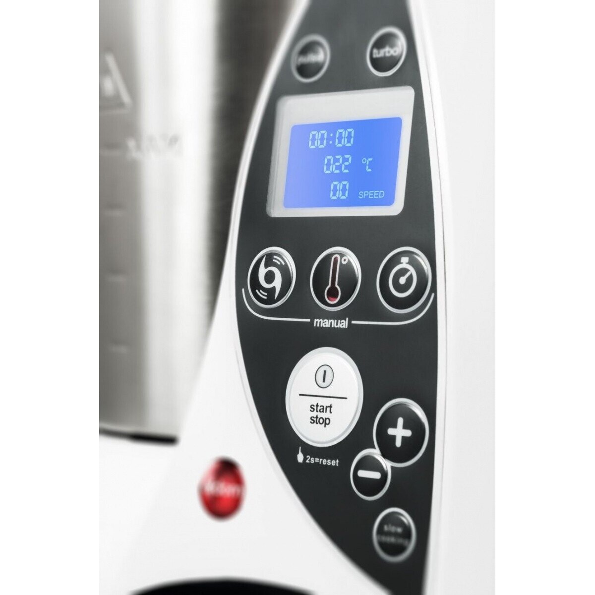 Robot de bucatarie mixt, Eldom, Perfectmix MFC2000, 2 l, 1500 W, Alb/Negru - eMAG.ro