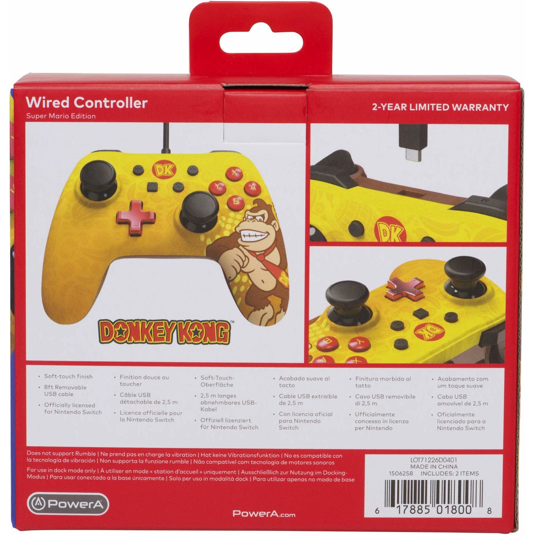 Controller Controller Donkey Kong Multicolor pentru Nintendo Switch ...