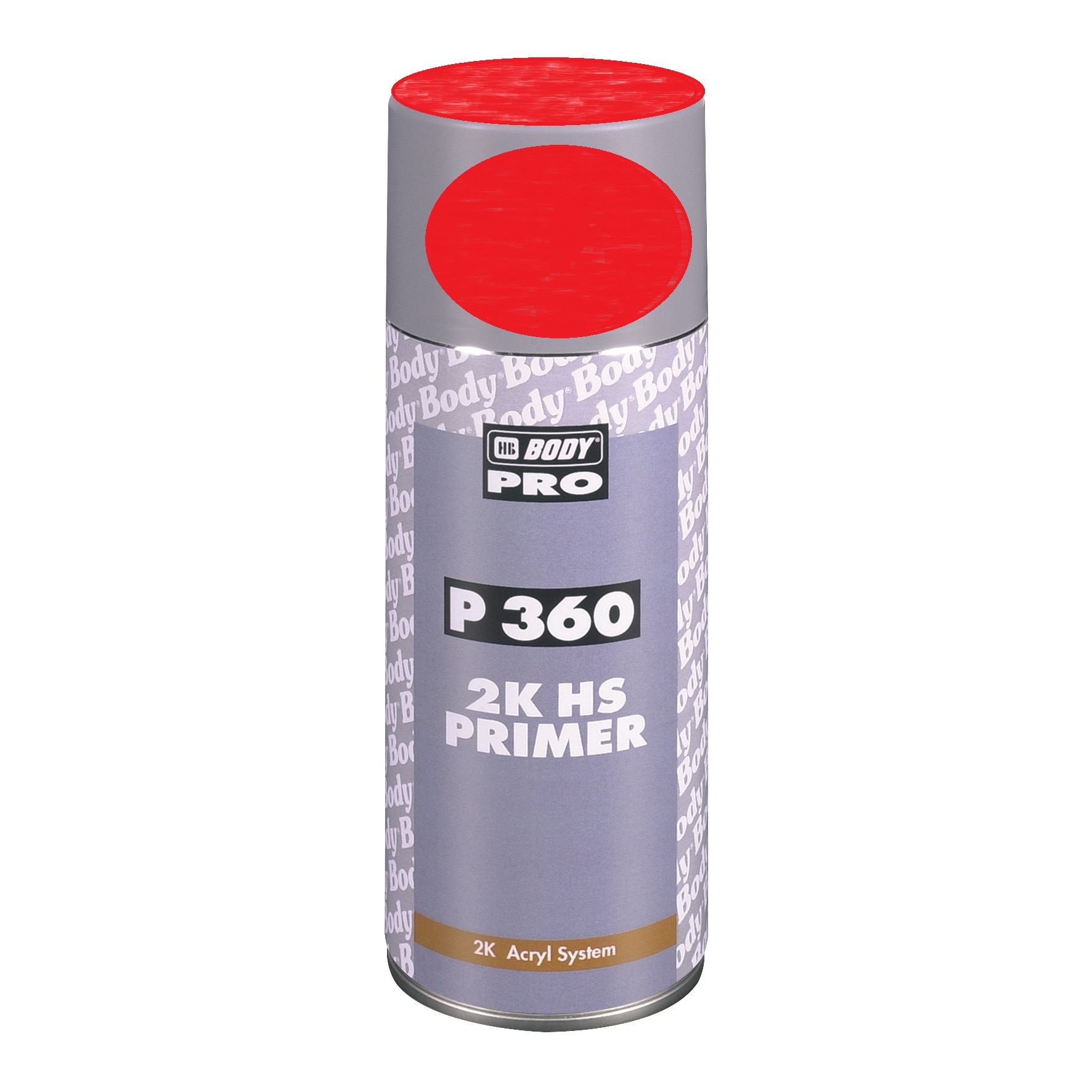 Spray 2k primer 360, HB Body, red, 400 ml - eMAG.ro