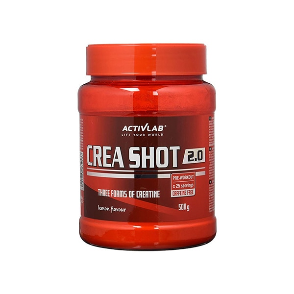 Supliment Pre-Workout fara stimulanti, ActivLab, Crea Shot 2.0, 500g ...