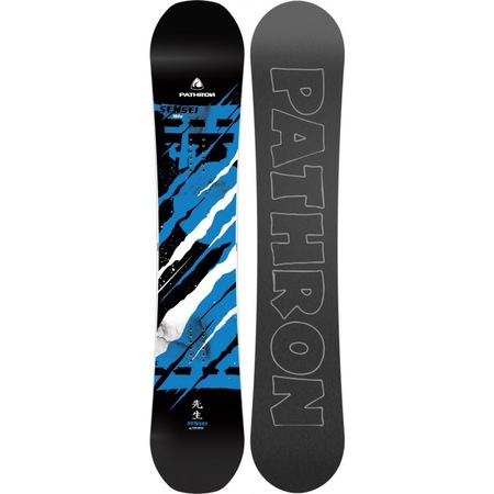 Placa Snowboard Pathron Sensei, Negru/Albastru, Lungime 154 cm - eMAG.ro