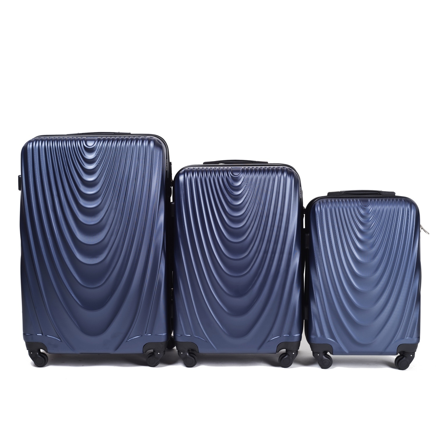 Set Troler, WINGS, FALCON, ABS, 3 Piese, Bleumarin - eMAG.ro