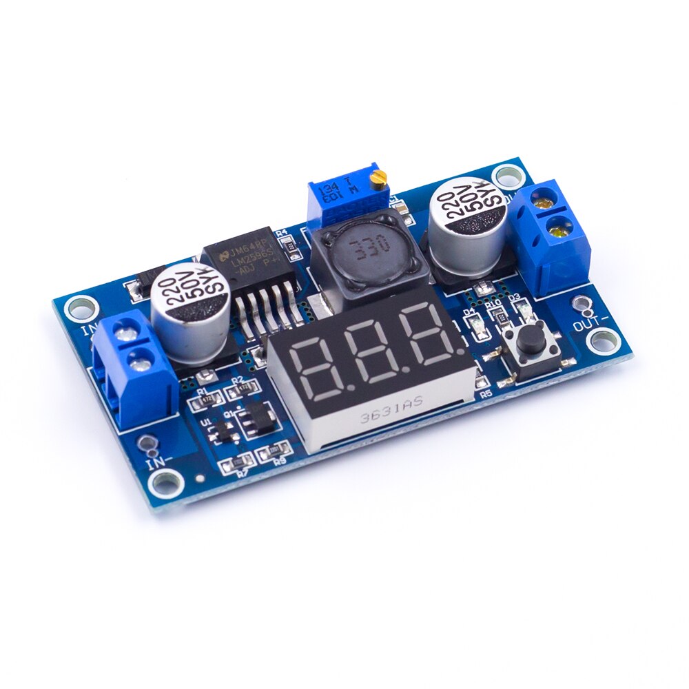 Modul DC-DC Step Down LM2596 Display pentru V - eMAG.ro