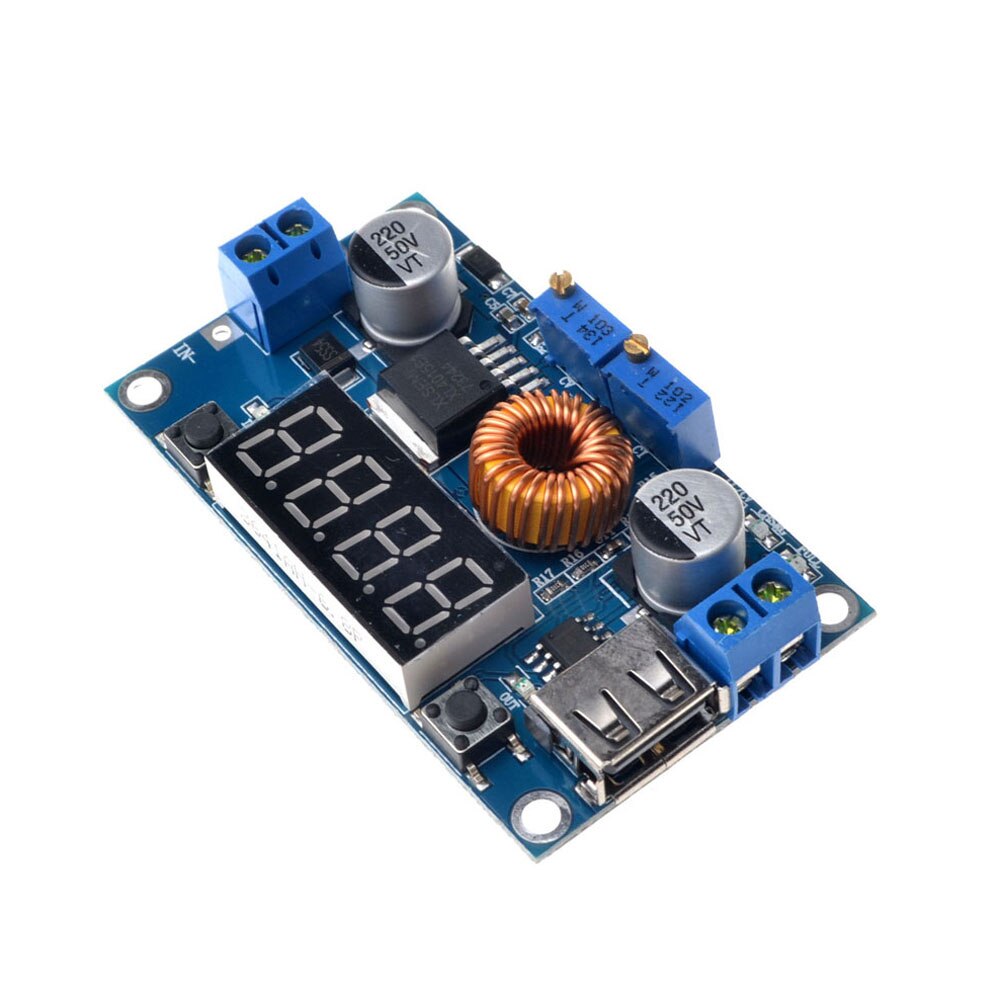 Modul DC-DC coboratoare de 5A display V si A - eMAG.ro