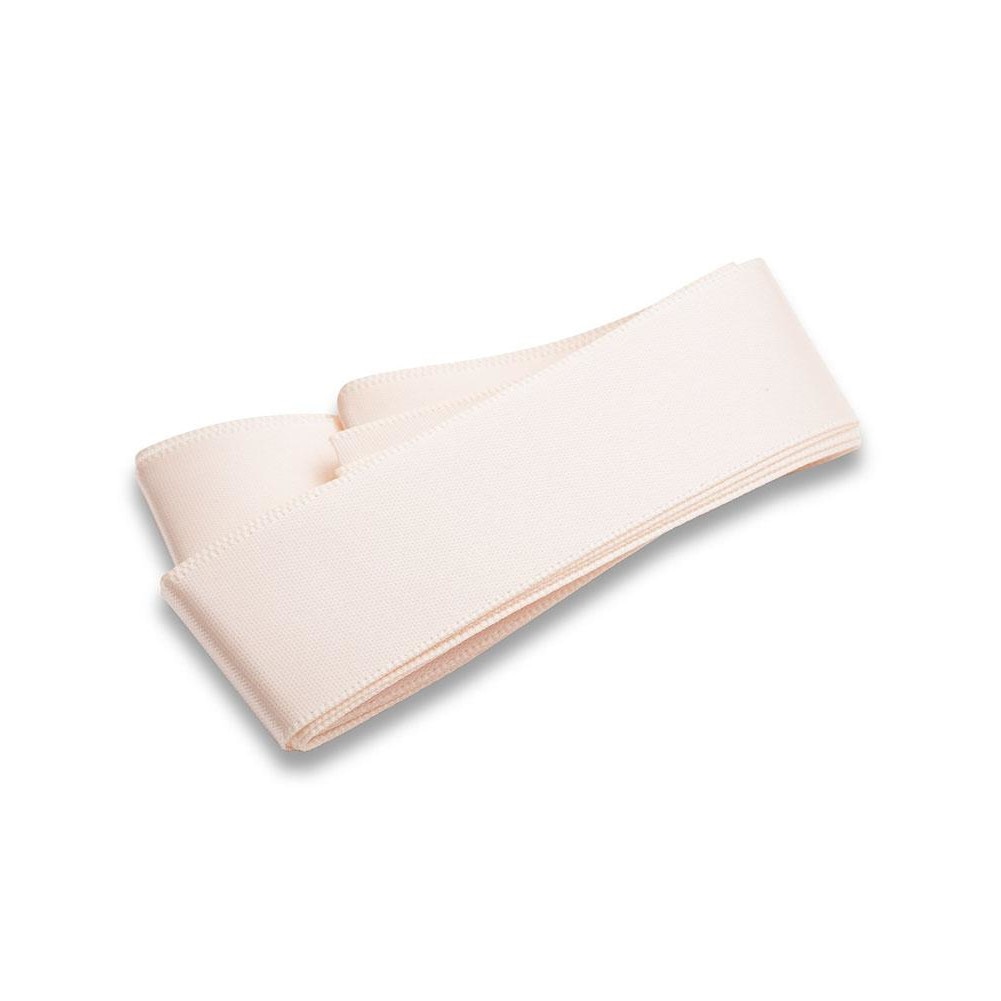 Panglica din satin pentru poante, culoare roz - pink salmon, lungime 2m ...