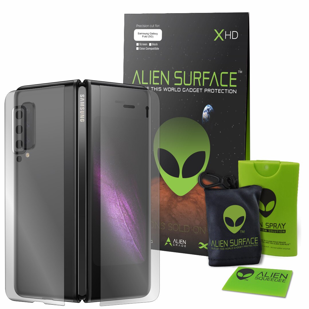 Защитно Фолио Alien Surface XHD, Samsung Galaxy Fold, Защита Заден ...