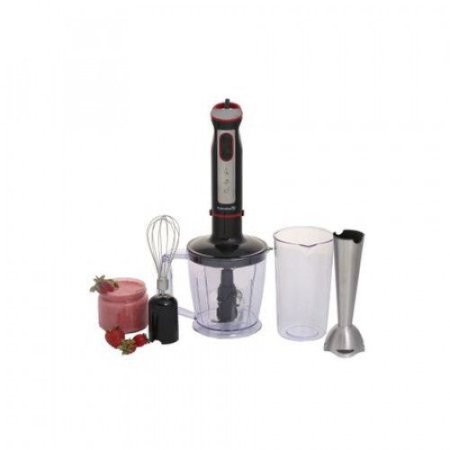 Blender Profesional 4 In 1, 1000 W, Lame din Otel Inoxidabil, Cana Gradata 0,7 L, Maner ...