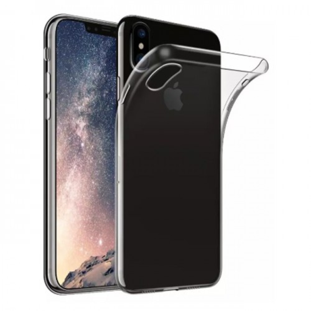 Spate din silicon Omni Ultra pentru iPhone XR, Transparent - eMAG.ro