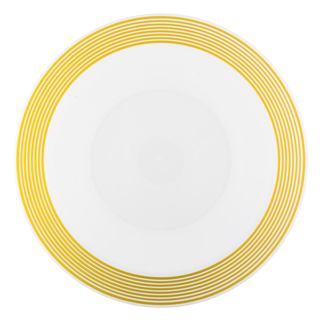 Set 4 farfurii albe cu dungi aurii de Paste, DecorCasa, 19 cm - eMAG.ro