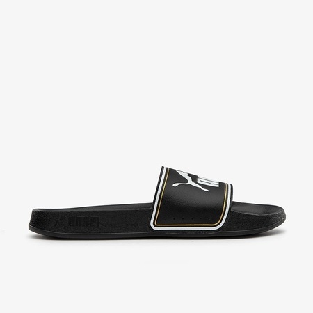 Slapi barbati Puma Leadcat 37227601, 46 EU, Negru - eMAG.ro