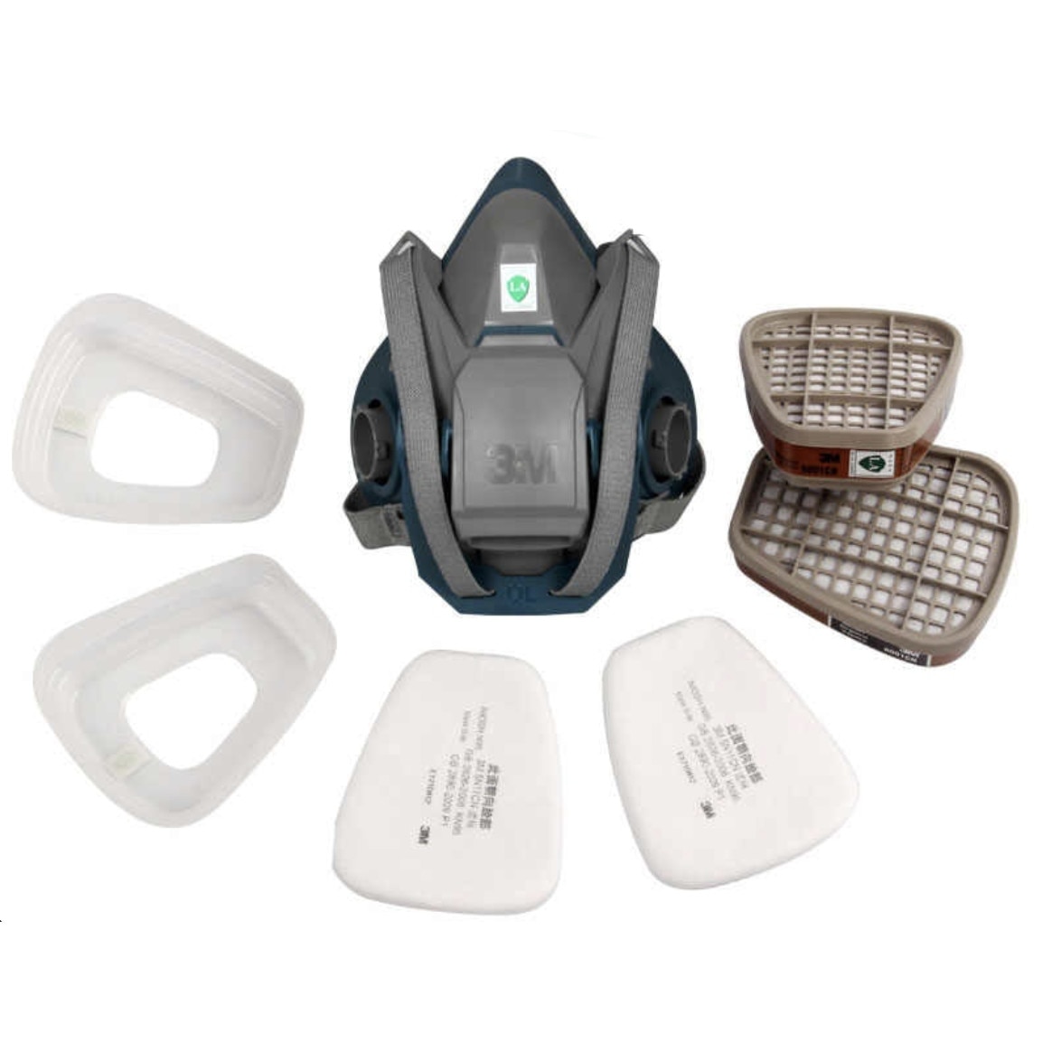 Masca 3M de protectie 6502QL Un set de filtre, 7 elemente - eMAG.ro