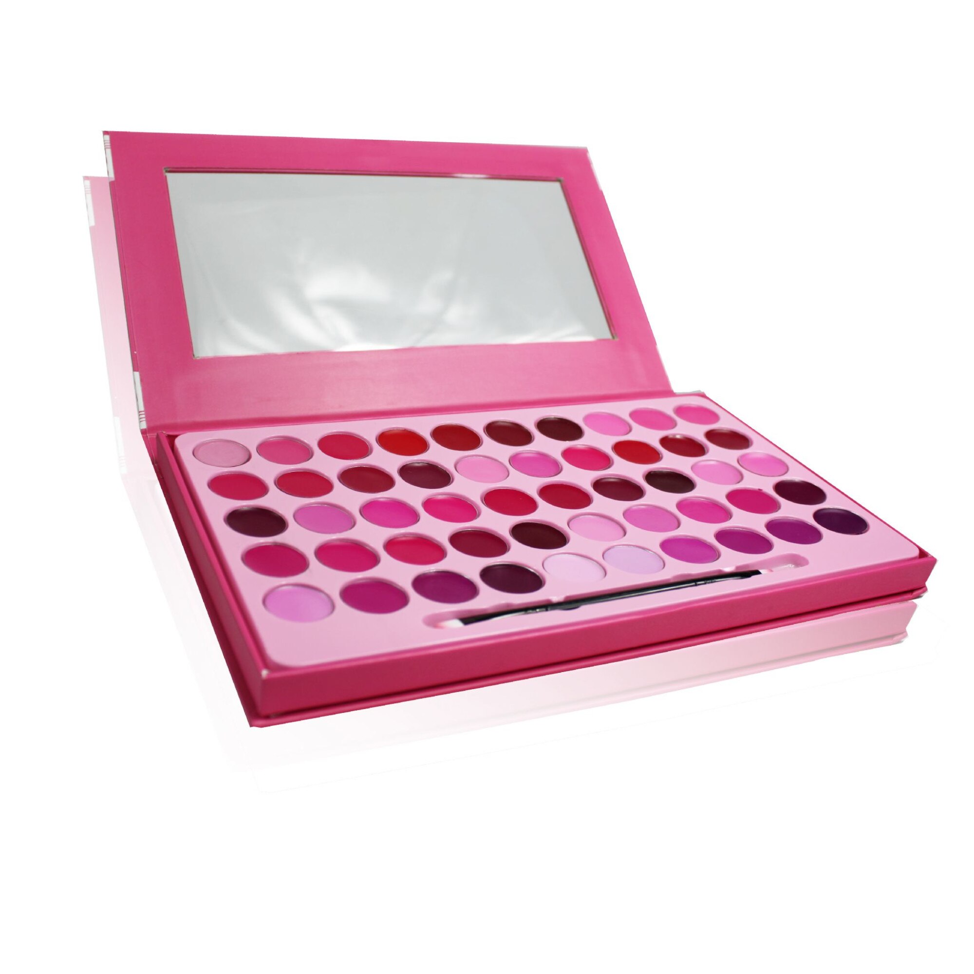 Paleta cu 50 de nuante, de roz, pentru conturul buzelor - eMAG.ro