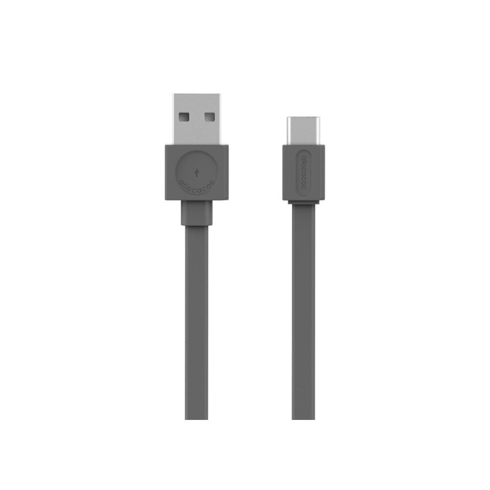 Кабел, Allocacoc USB cable USB-C 10453GY grey - eMAG.bg