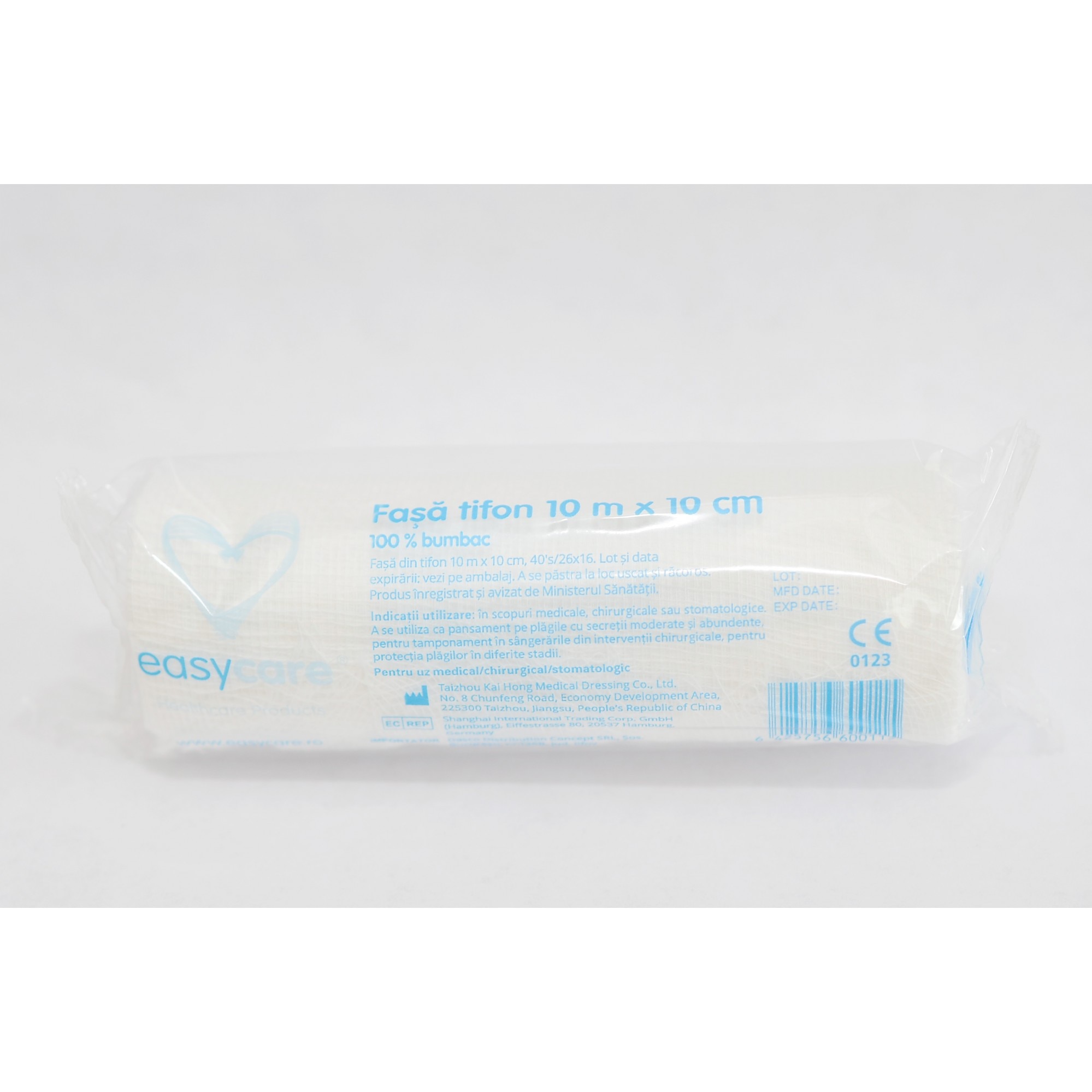 Fasa tifon EASYCARE 100% bumbac 10m x 10cm - eMAG.ro