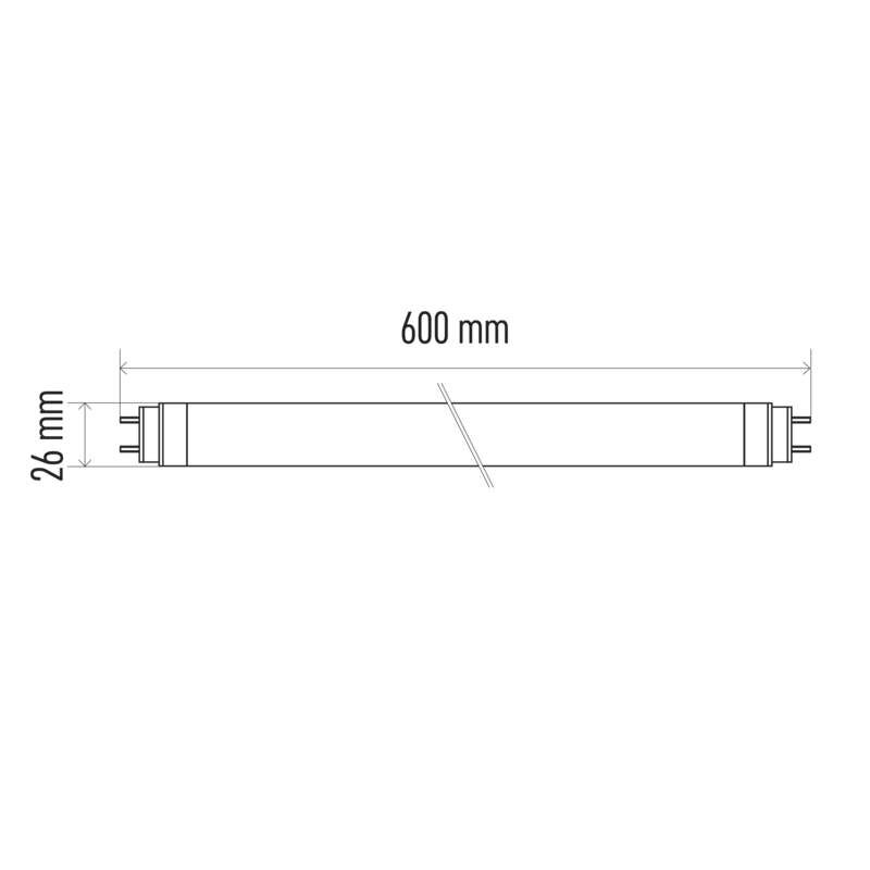 Tub Neon LED T8 9W 60CM - eMAG.ro