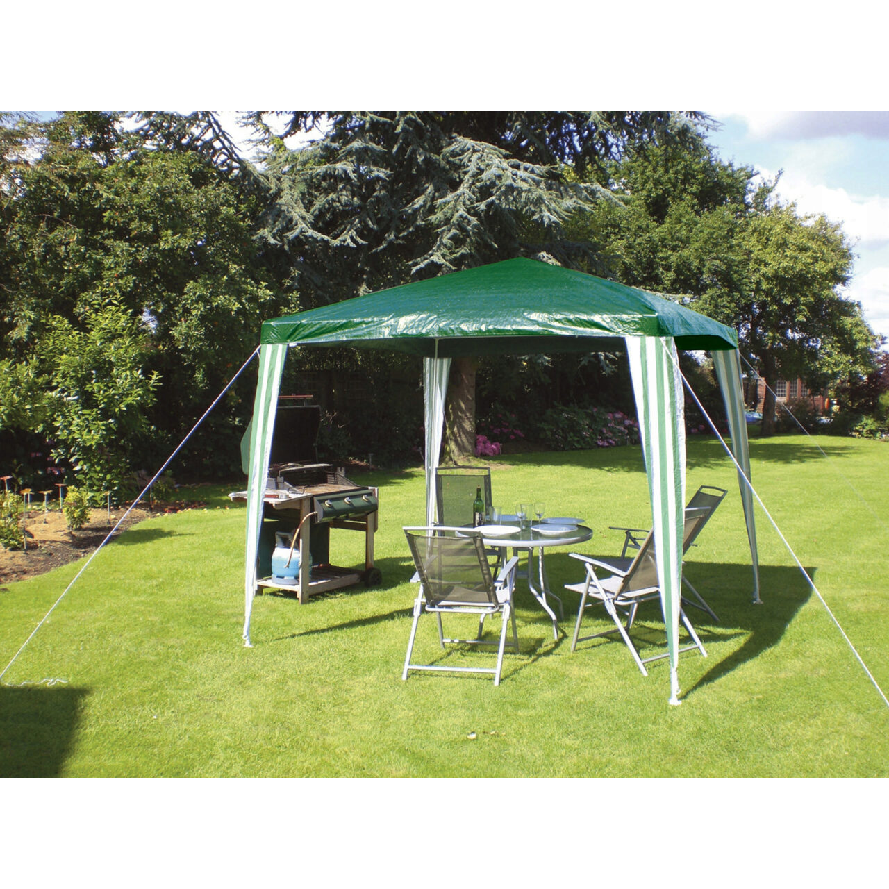 Pavilion gradina verde EMILIA 300x300 cm - eMAG.ro