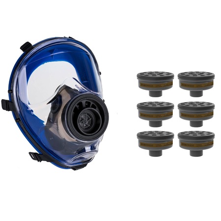 Pachet Masca completa Helsinki de protectie respiratorie plus set 6 ...