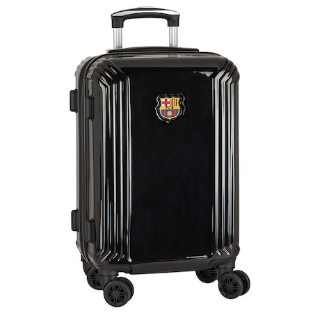 Valiza-Troller ABS F.C. Barcelona Layers 55cm 4roti - eMAG.ro