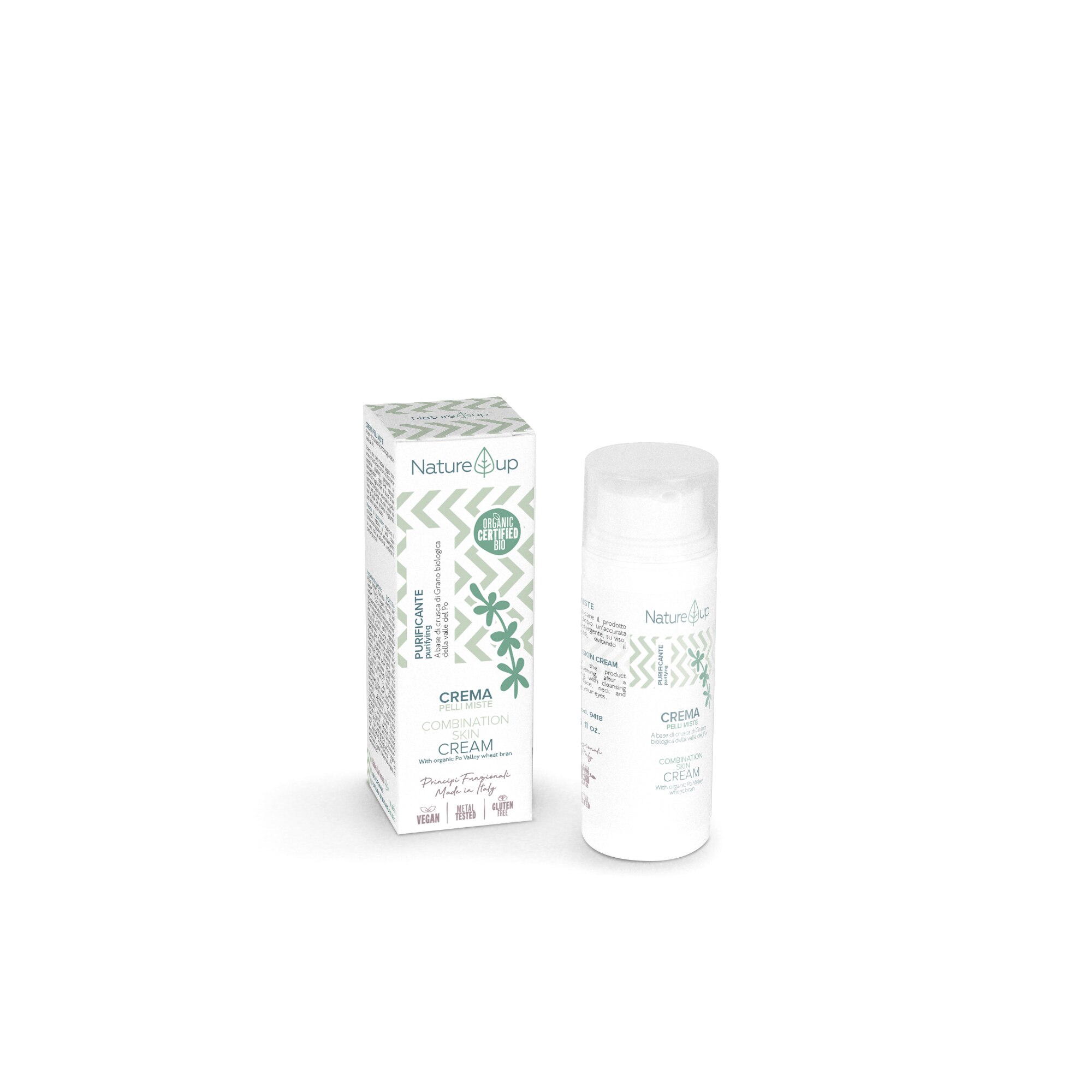 Crema de fata pentru ten mixt, Nature Up, bio, 50 ml - eMAG.ro