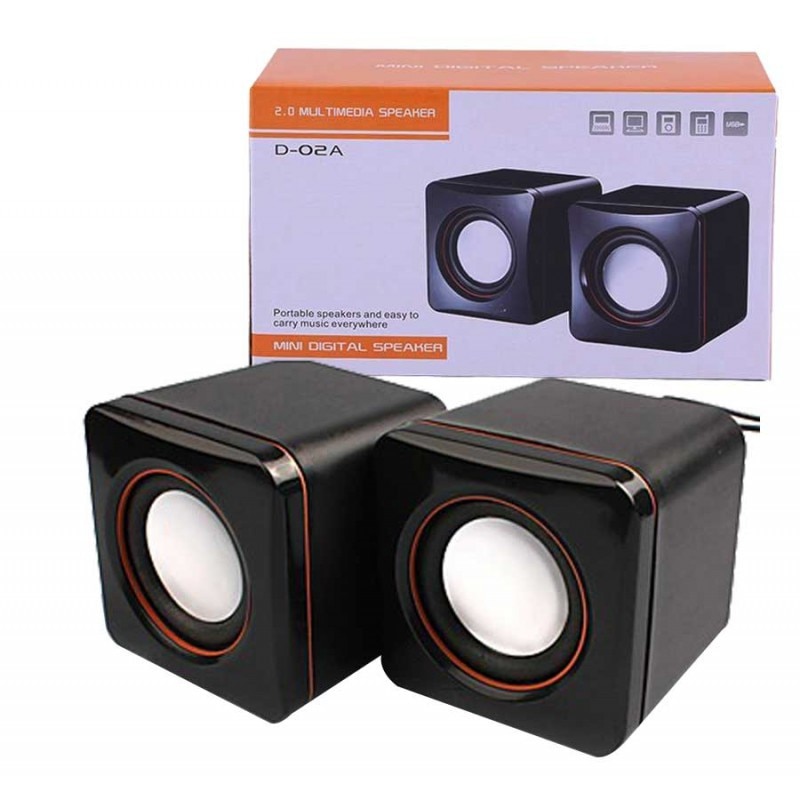 Boxe calculator, alimentare USB, G-101, Negre - eMAG.ro