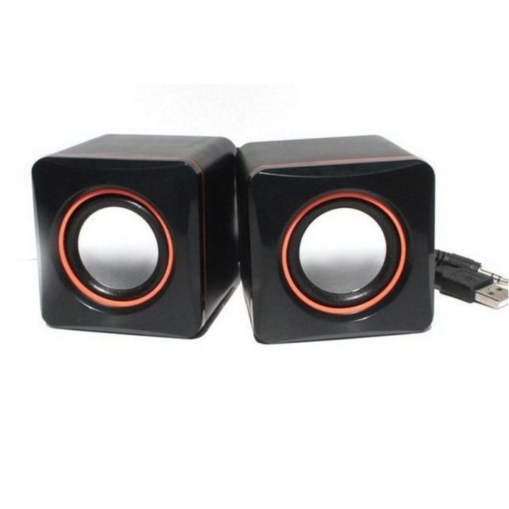 Boxe calculator, alimentare USB, G-101, Negre - eMAG.ro